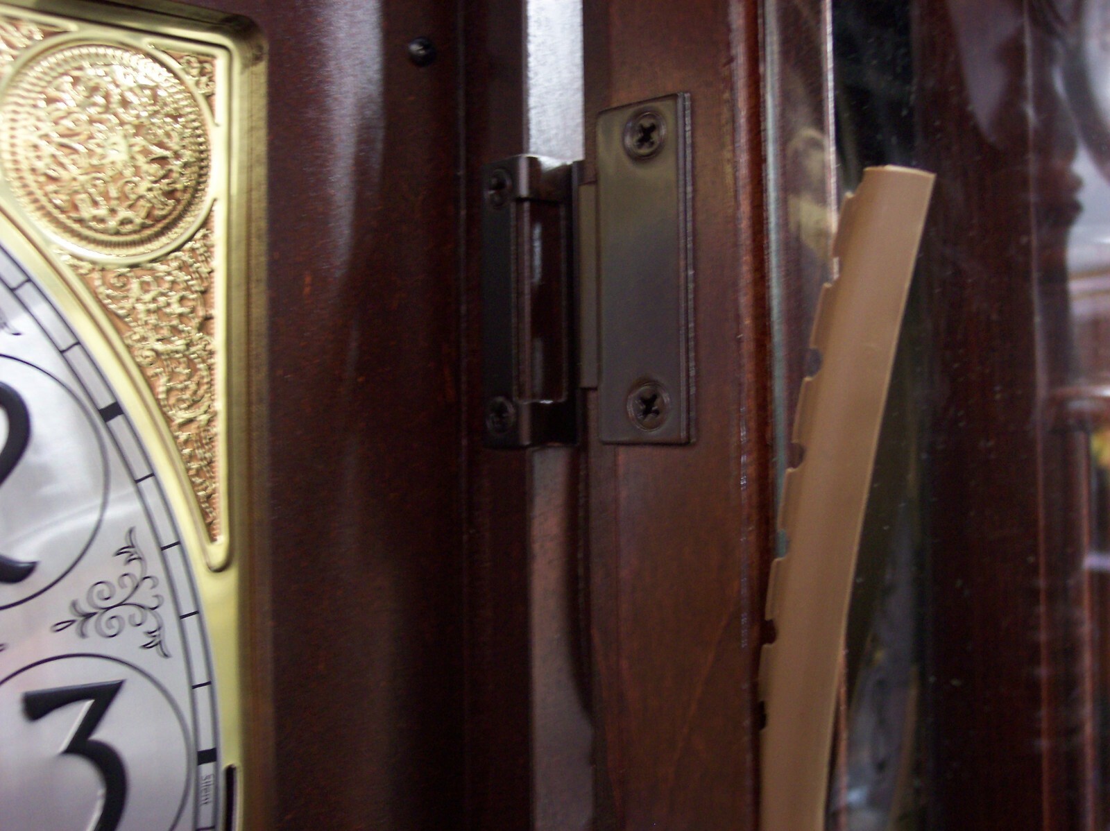 PUSH IN GLASS RETAINER STRIP for GRANDFATHER & WALL CLOCK -service ...