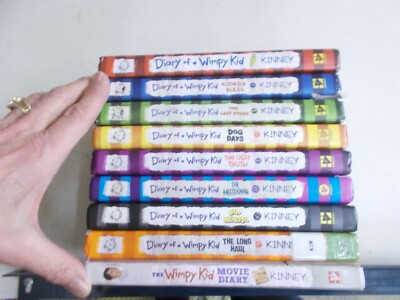 9 DIARY OF A WIMPY KID # HC RODRICK DOG UGLY TRUTH LONG HAUL MELTDOWN ...