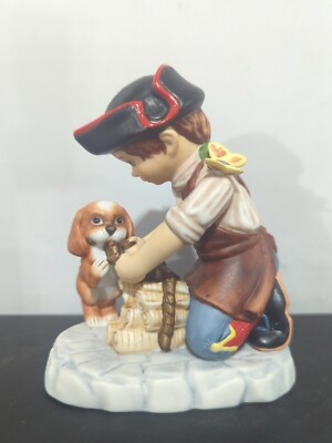 Franklin Porcelain "Benjamin" Debbie Bell Jarratt 1985 Figurine | eBay