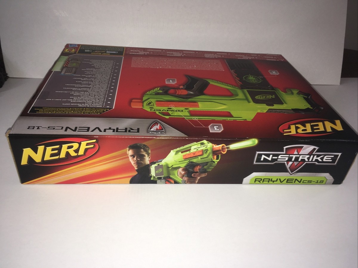 Pintura De Nerf Rayven Amazon.com: Nerf N Strike Rayven CS 18 Blaster