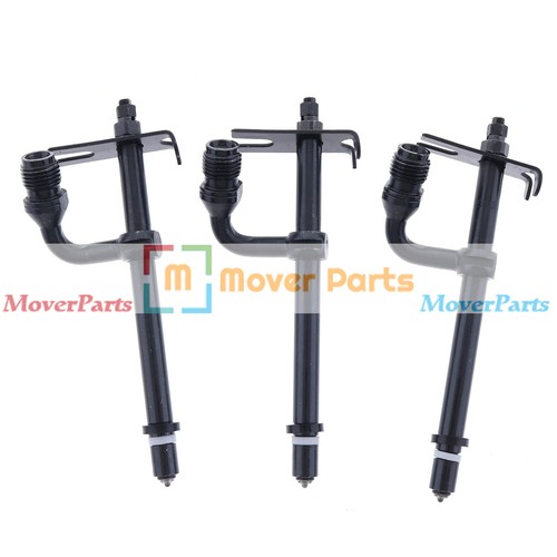 3X Fuel Injector AR89564 For John Deere 210C 290D 300B 301 301A 302 310 ...