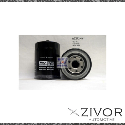 Oil Filter For MITSUBISHI FUSO Canter FB511 2.8L D 05/98-11/02-WZ372NM ...