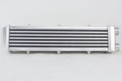25" 6.8" 3.7" FMIC Front Mount Intercooler Aluminum Bar&Plate Turbo ...