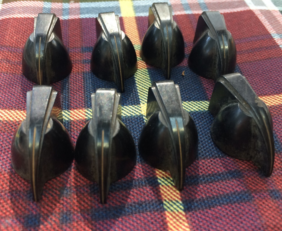 Lot of Flat-Top Vintage Chicken Head Beak Knobs ~DIY Guitar Tube Amps, Daka-Ware | eBay