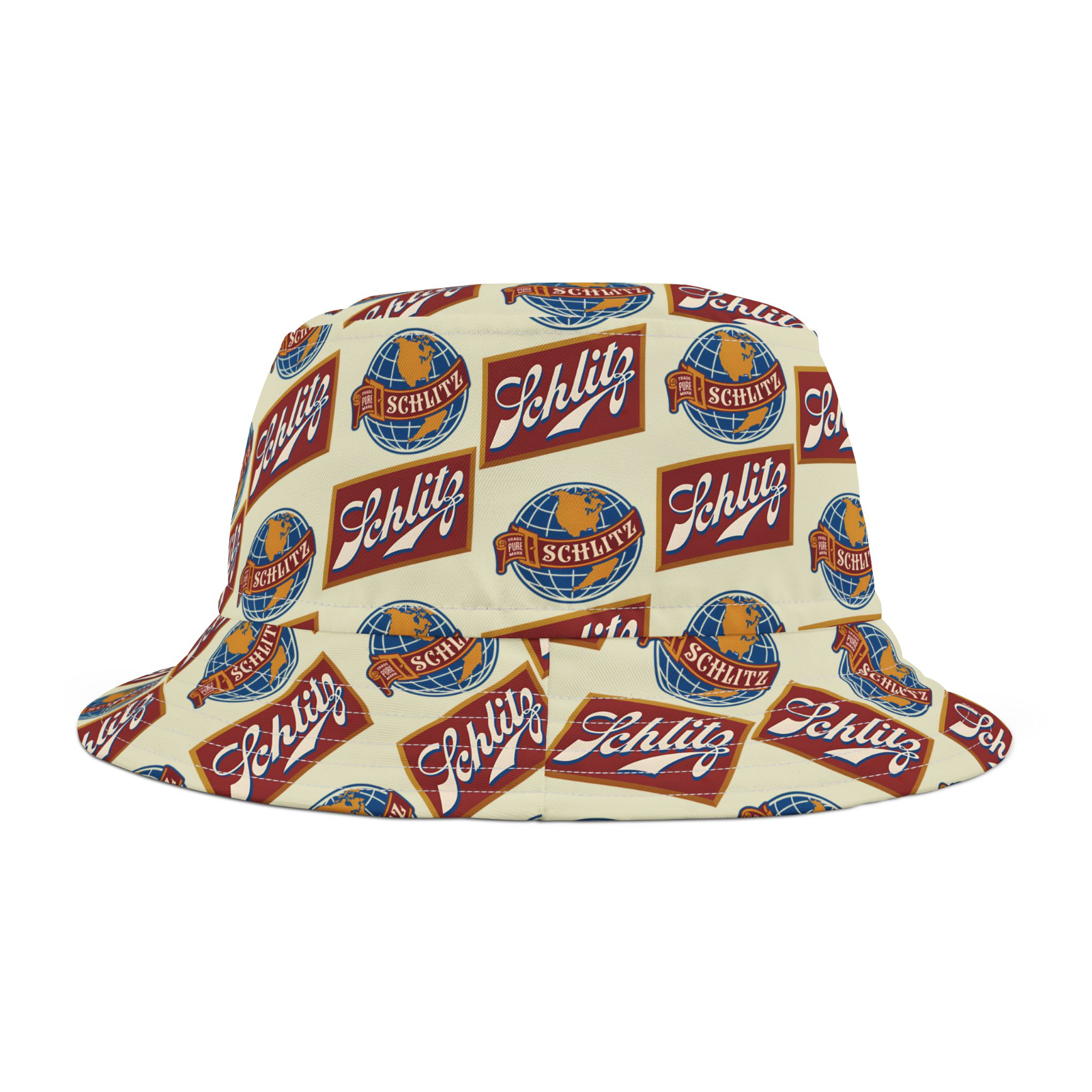 Vintage Schlitz Beer Bucket Hat S/L Sizes - Retro Hat Made in USA | eBay