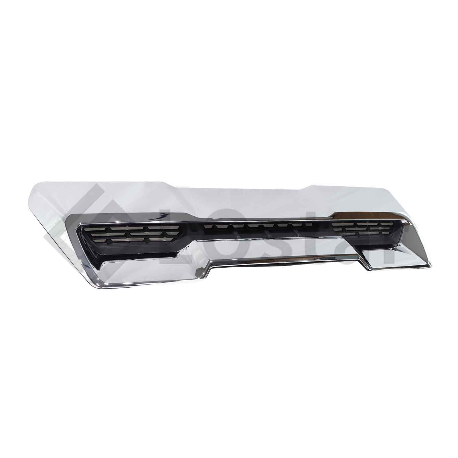 Chrome Hood Air Vent For 2020-2023 GMC Sierra 2500HD 3500HD 6.6L ...