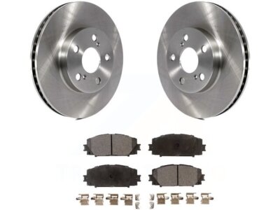 For 2010-2015 Toyota Prius Brake Pad and Rotor Kit Front HQ Brakes ...