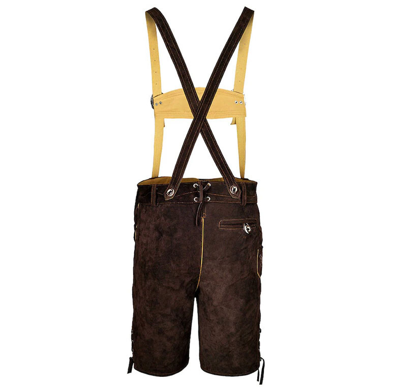 Men's Bavarian Tratchen Lederhosen Pant German Oktoberfest Suede ...