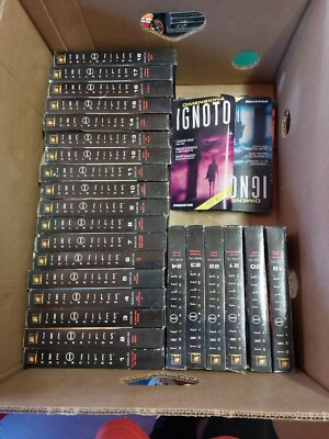 24 Vhs videocassette The X files collection (1-24) | eBay