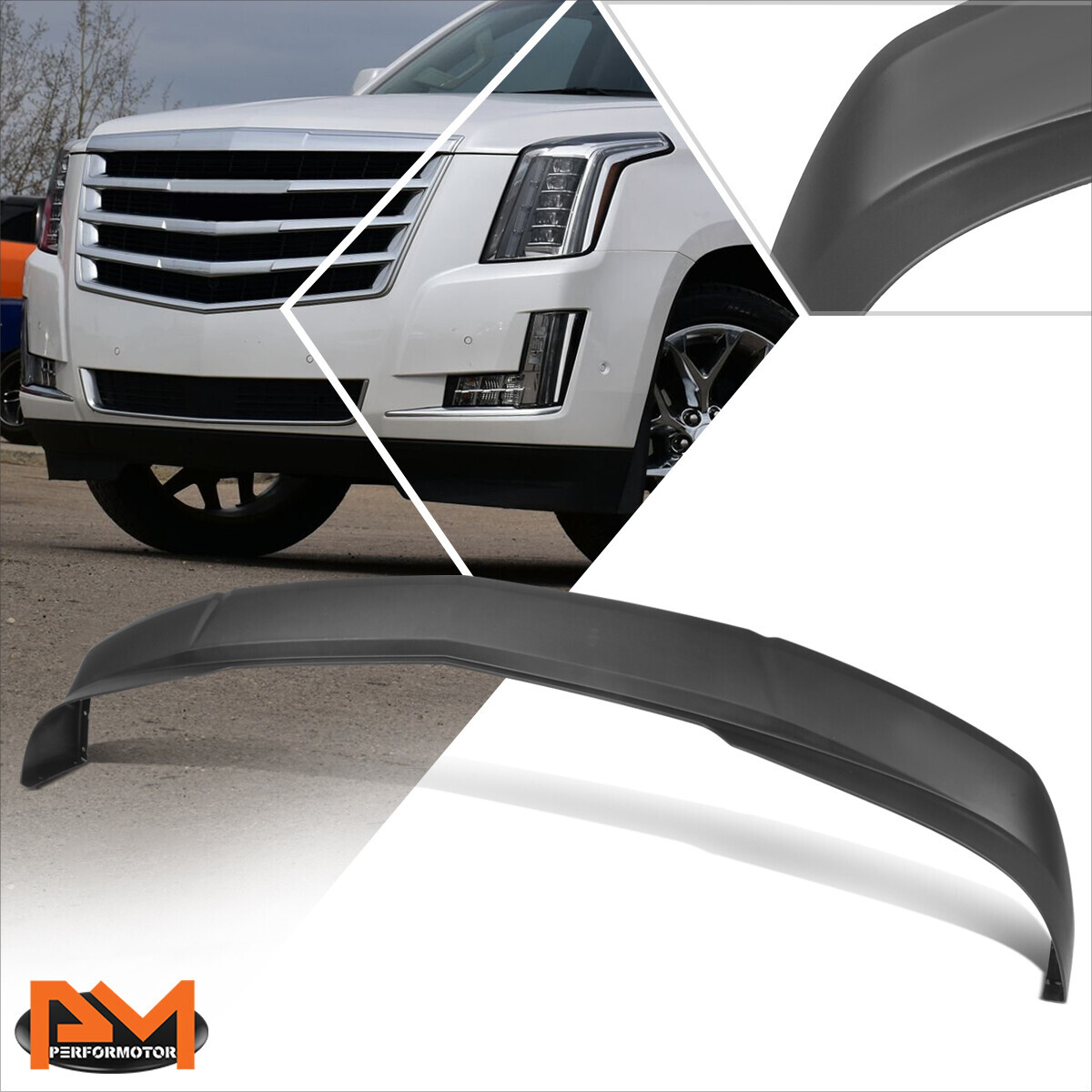 For 15-20 Cadillac Escalade Factory Style Front Lower Bumper Valance ...