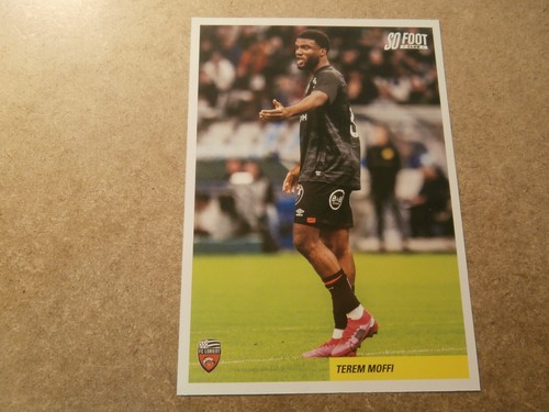 TEREM MOFFI (LORIENT), RARE FOOTBALL ROOKIE CARD SO FOOT (JT29) | eBay
