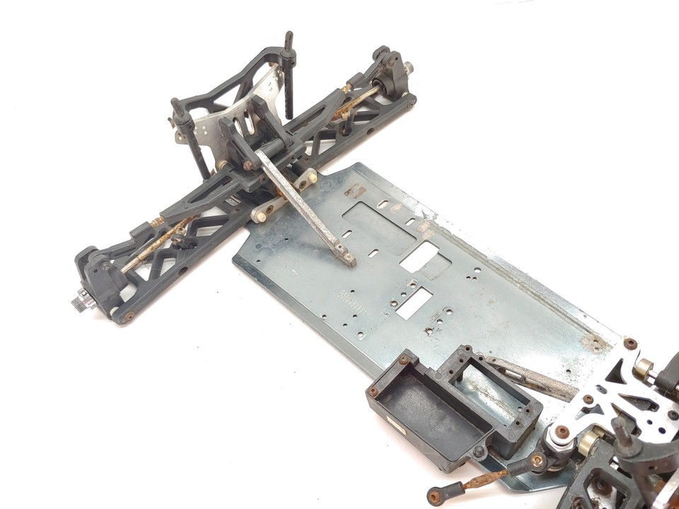 Unknown Make/Model 1/8 Scale RC Truggy Roller Slider Chassis Used ...