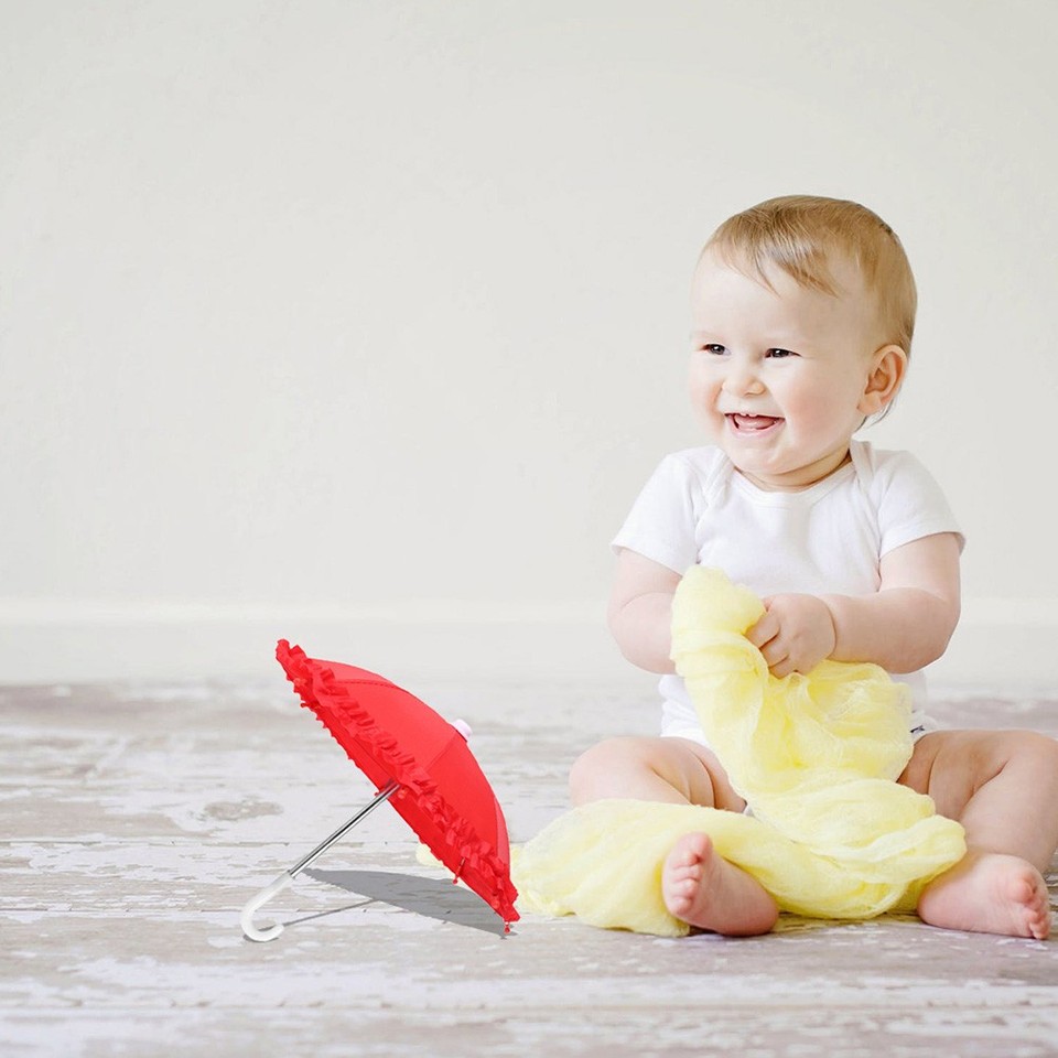 6 Pcs Kids Umbrella Props Umbrellas Decorative Mini Children's Toy ...