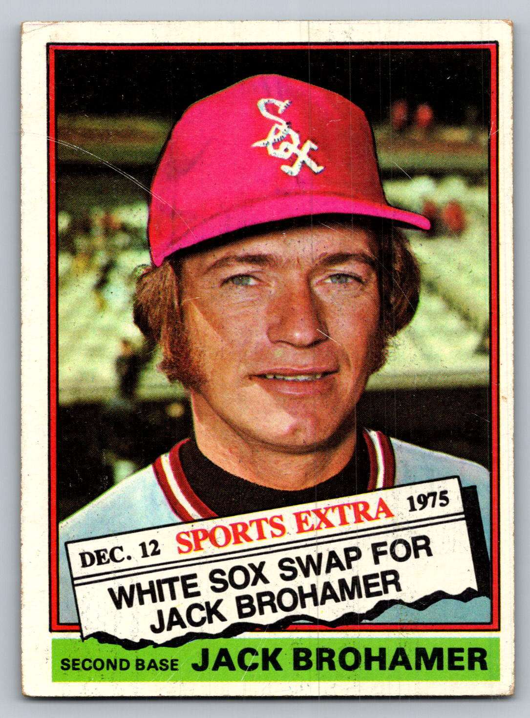 1976 Topps #618T Jack Brohamer Traded | eBay