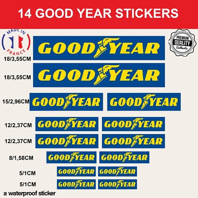 Stickers Good Rear 14 Pièce Vinyle Original | eBay