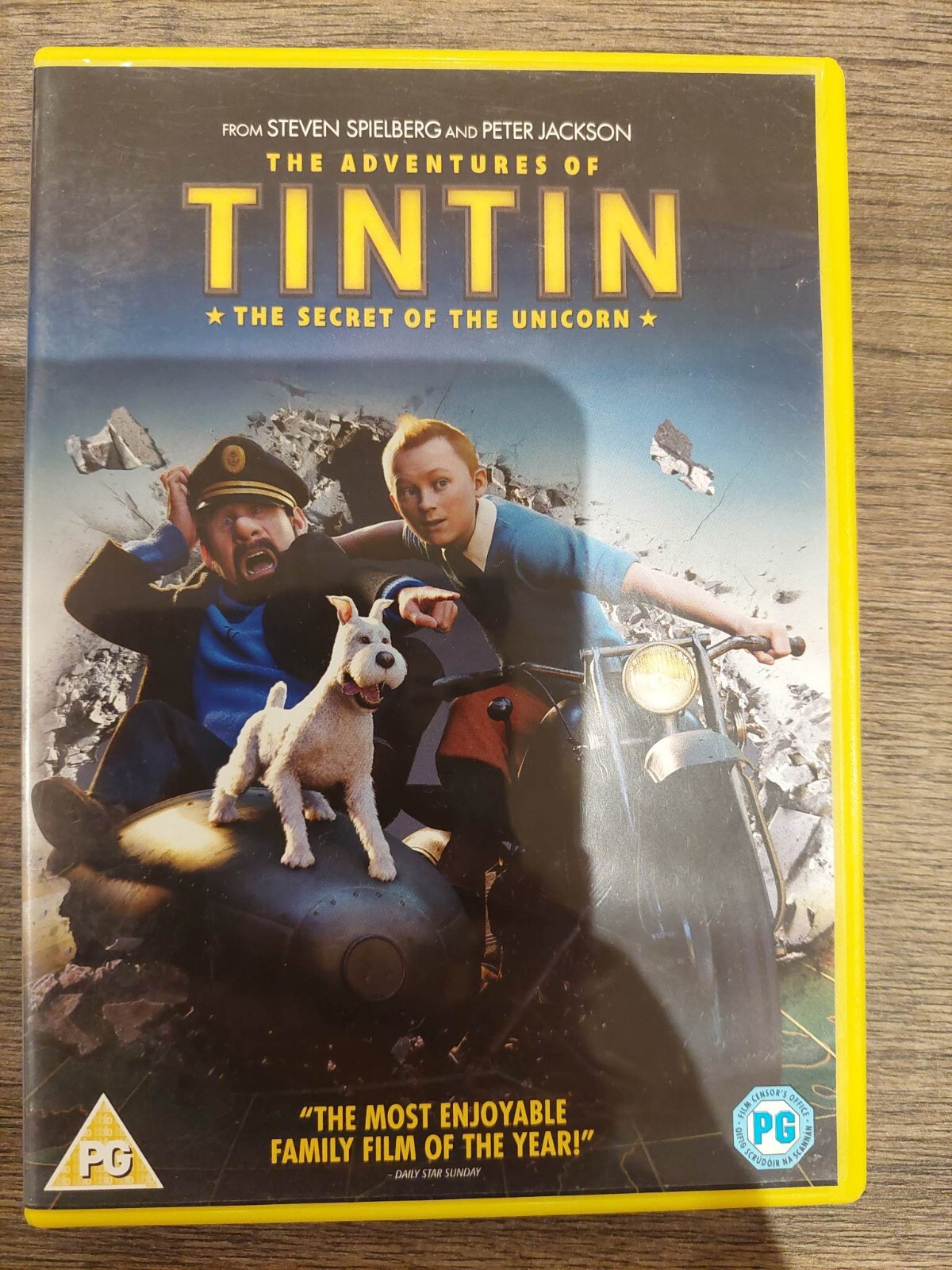 The adventures of TINTIN (DVD, 2012) Children Animation DVD Original ...