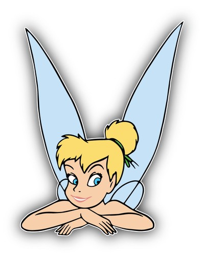 Tinker Bell Cartoon Sticker Bumper Decal - ''SIZES'' | eBay