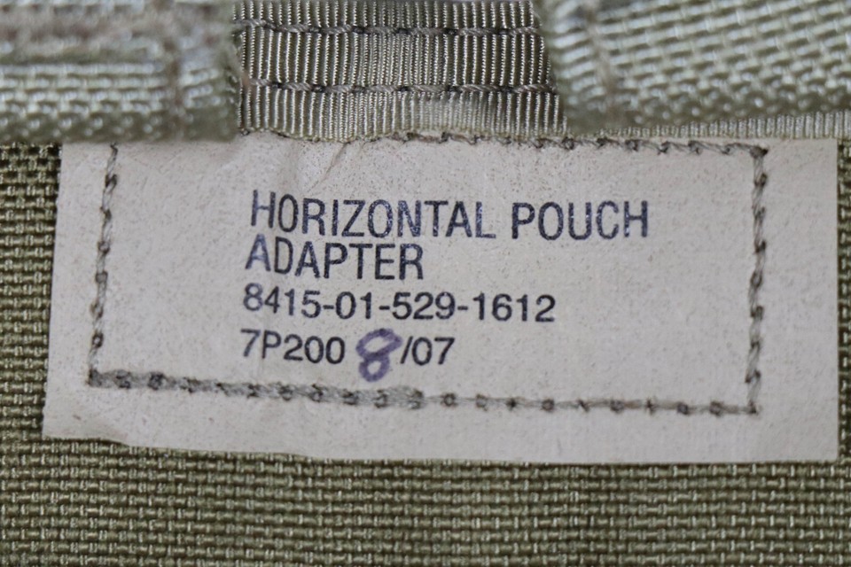 US Marine Corp Molle II Horizontal Pouch Adapter Coyote USMC Eagle ...