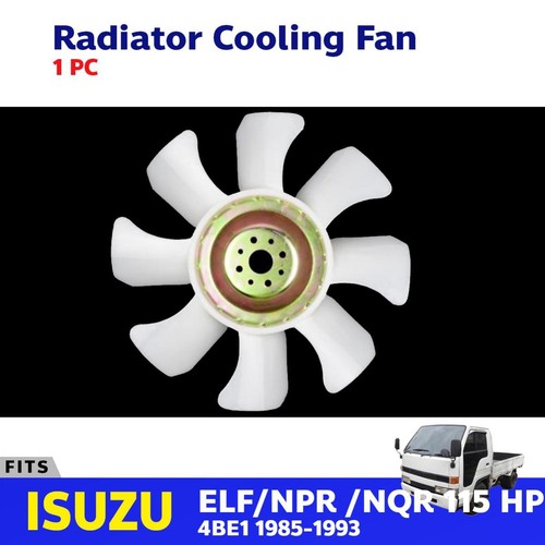 For Isuzu NPR 115 HP 4BE1 Truck 1989-93 Radiator Cooling System Fan ...