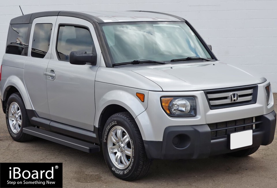 Running Board Side Step Nerf Bars 5in Aluminum Black Fit Honda Element ...