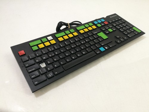 Bloomberg STB100 Wired USB Black Financial Stock Trading Keyboard - No ...