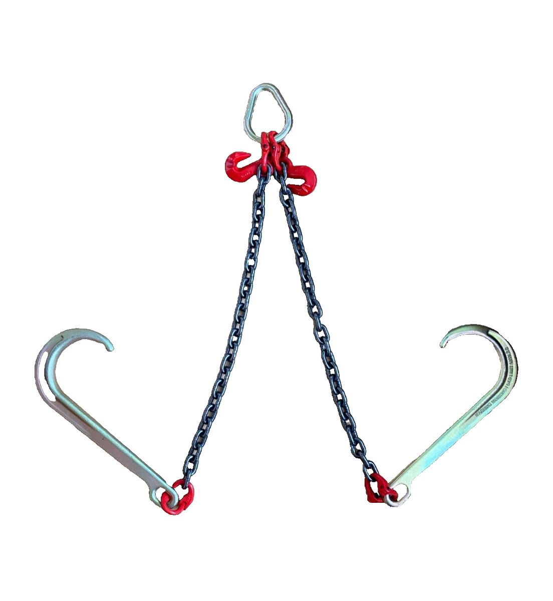 Tow Recovery Chain 1 Metre J Hook Brother Chain V-Assembly For Winch ...