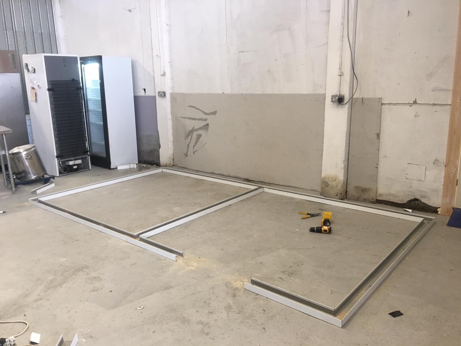 Walk in Chiller Commercial Catering Butchery Refrigeration Cold Room ...