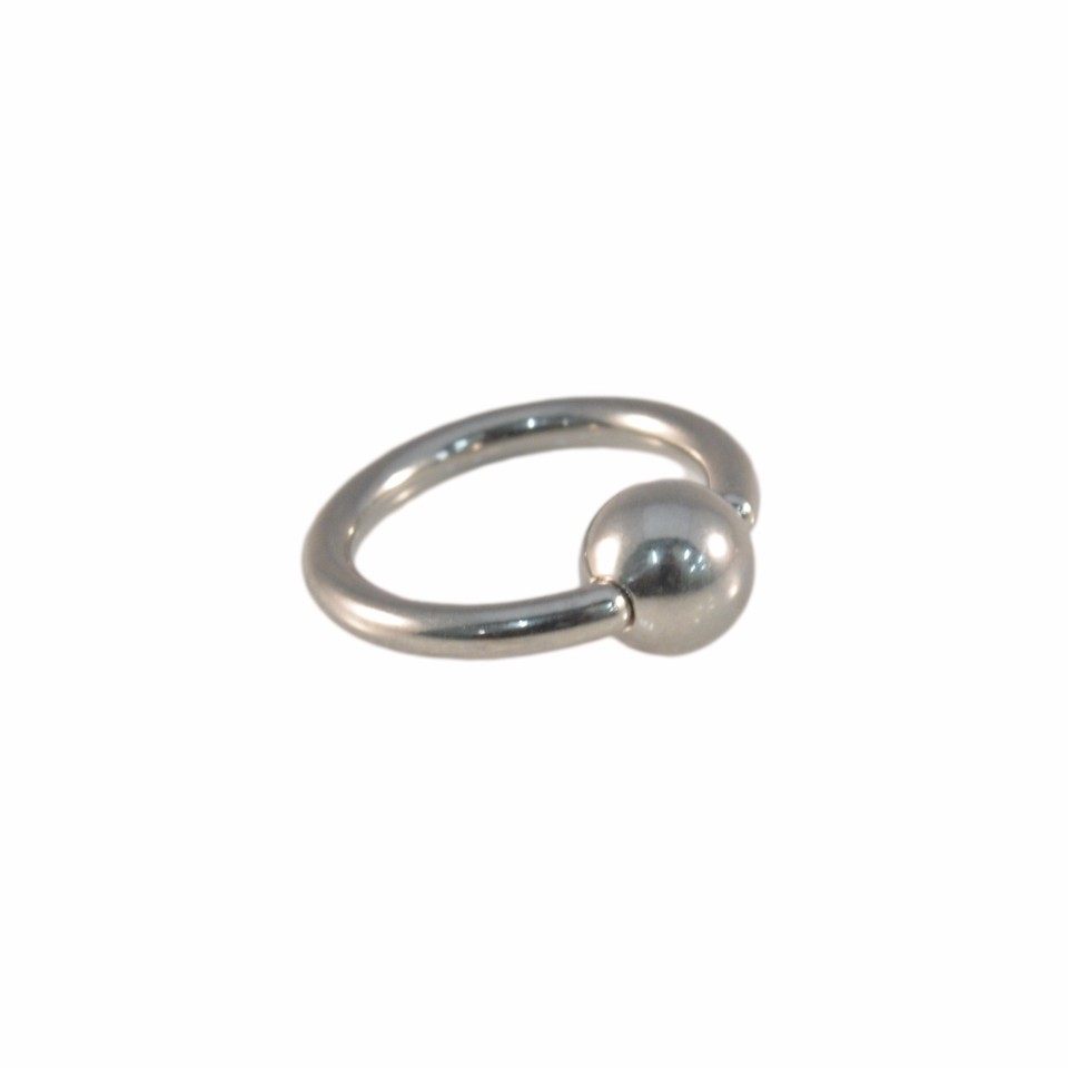 BCR Ball Closure Captive Ring Lip Nose Ear Tragus Septum Ring 316 Steel ...