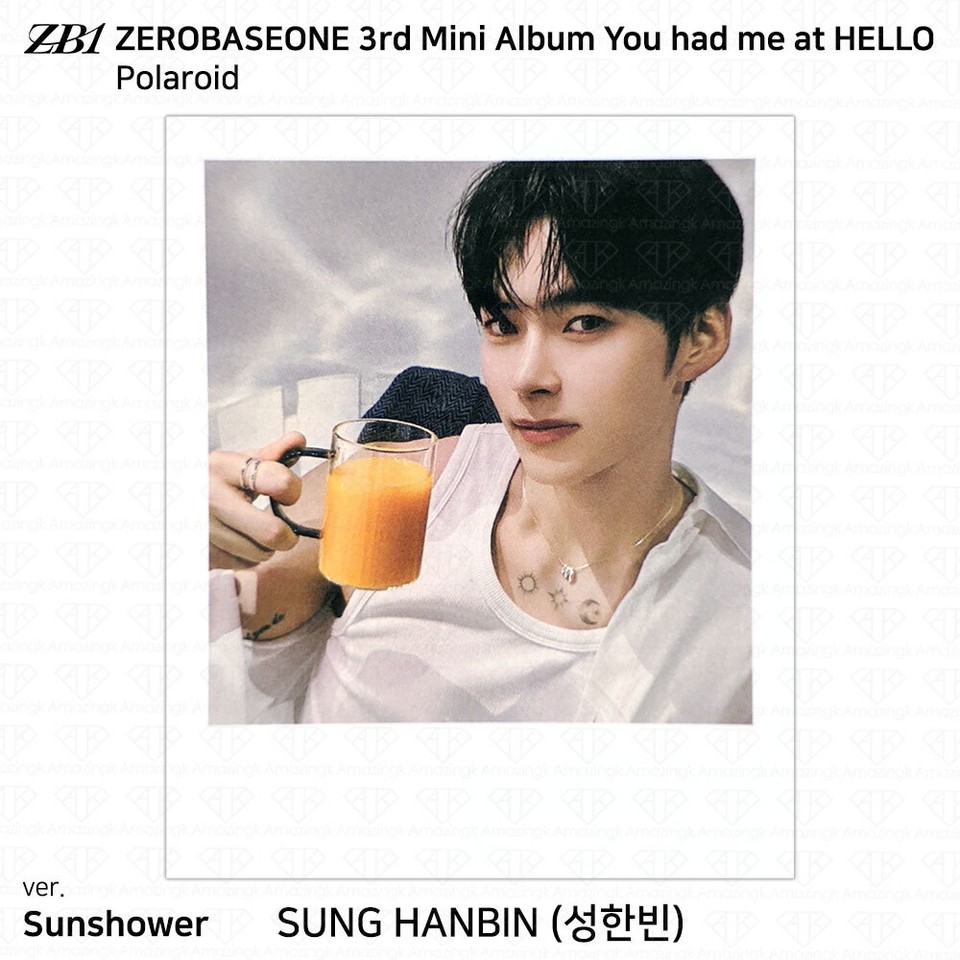 ZEROBASEONE ZB1 3rd Mini Album You had me at HELLO Official Photocard ...