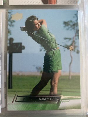 Nancy Lopez Upper Deck golf trading card. 48 career wins. LPGA HOF | eBay