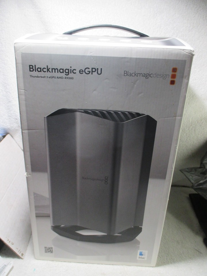 BlackMagic eGPU - AMD RX580 8GB | Thunderbolt GDDR5 External Graphics ...