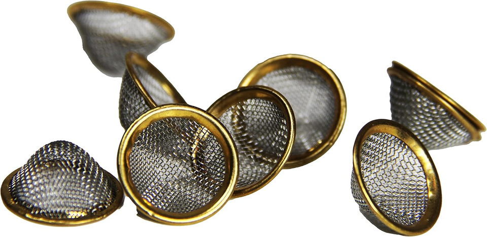 Steel Pipe Screen Steel Pipe Screen Filters (10 Pieces) conical Shape ...