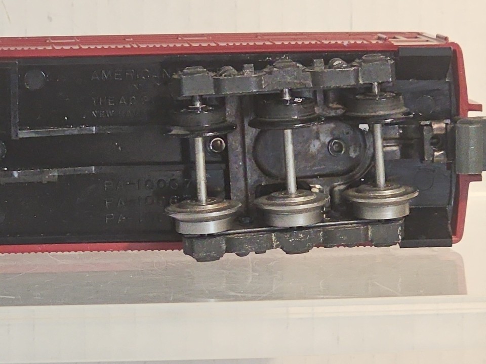 AMERICAN FLYER S GAUGE RED PULLMAN HEAVYWEIGHT OBSERVATION PASSENGER ...