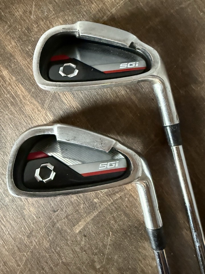 Wilson Profile SGI Iron Set 6 7 8 9 PW SW Men's Flex Steel Shaft RH | eBay