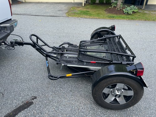 Kendon Single Ride-Up SRL Stand-Up Motorcycle Trailer - Like New | eBay