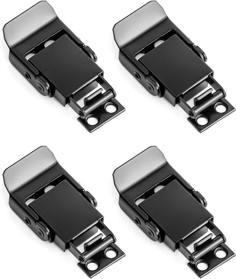 4 Pack Spring Loaded Toggle Latch, Stainless Steel Toggle Catch Clamp ...