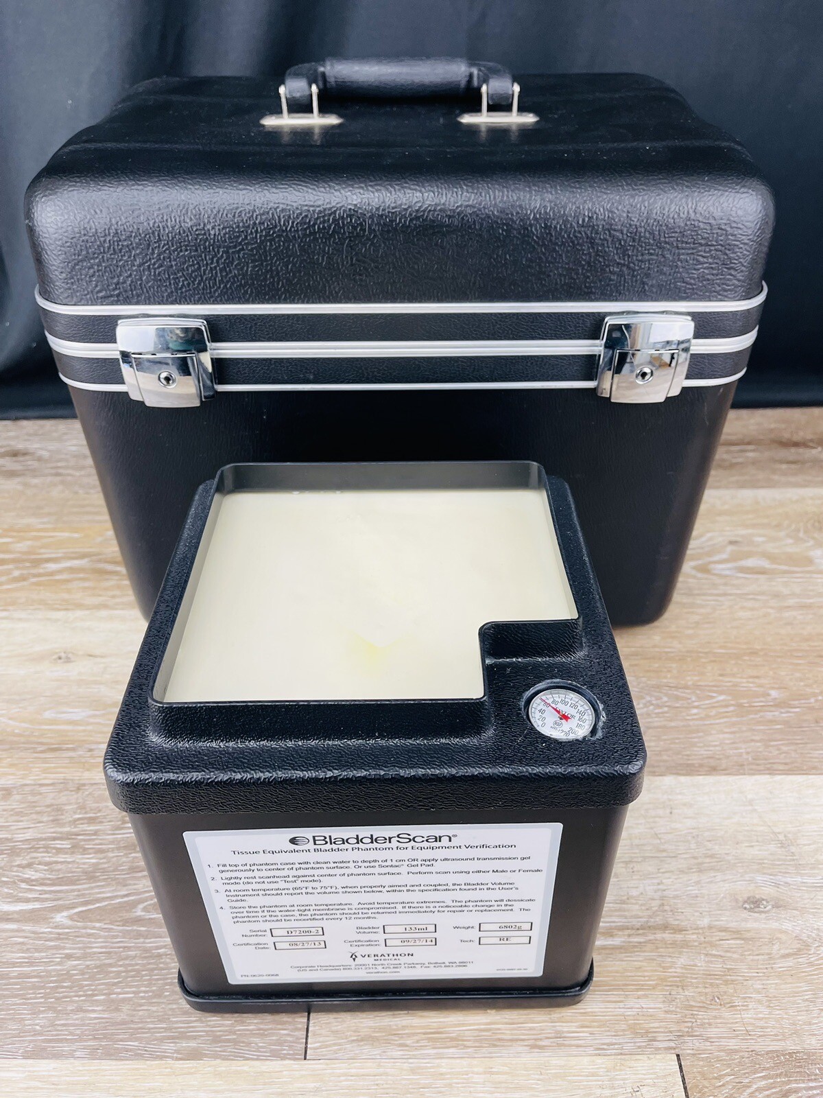 Verathon BladderScan Phantom Ultrasound Tissue Equivalent Bladder 0620 ...