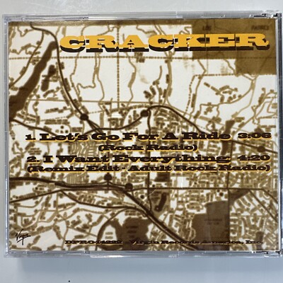Cracker Let's Go For A Ride CD Promo Single | eBay