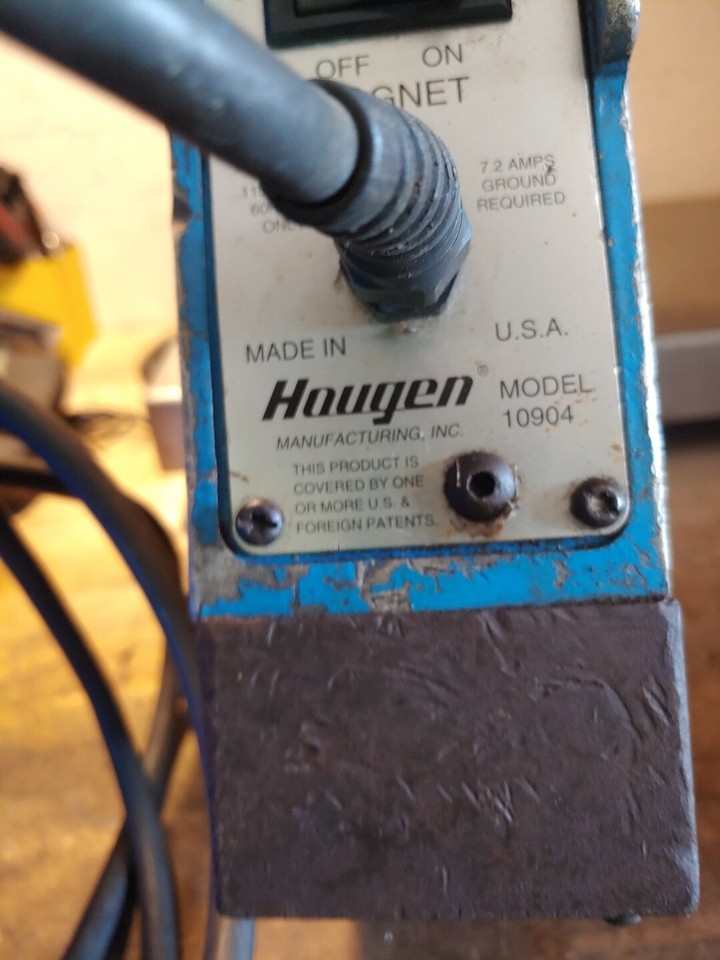 Hougen RotaBroach 115v USA Made Magnetic Drill Press 450 RPM model ...