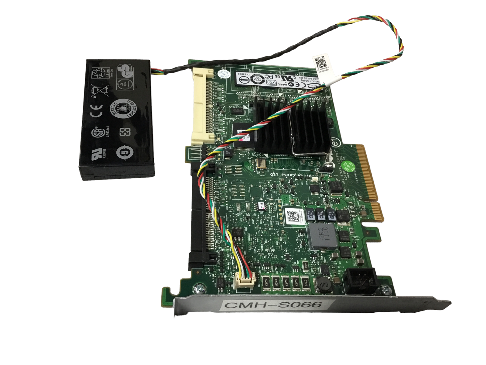 Dell 0T774H T774H 0NU209 Poweredge Raid Controller W/ Cables & Battery ...