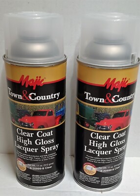 2 Cans Spray Clear Coat High Gloss Lacquer for Truck Car Automotive | eBay
