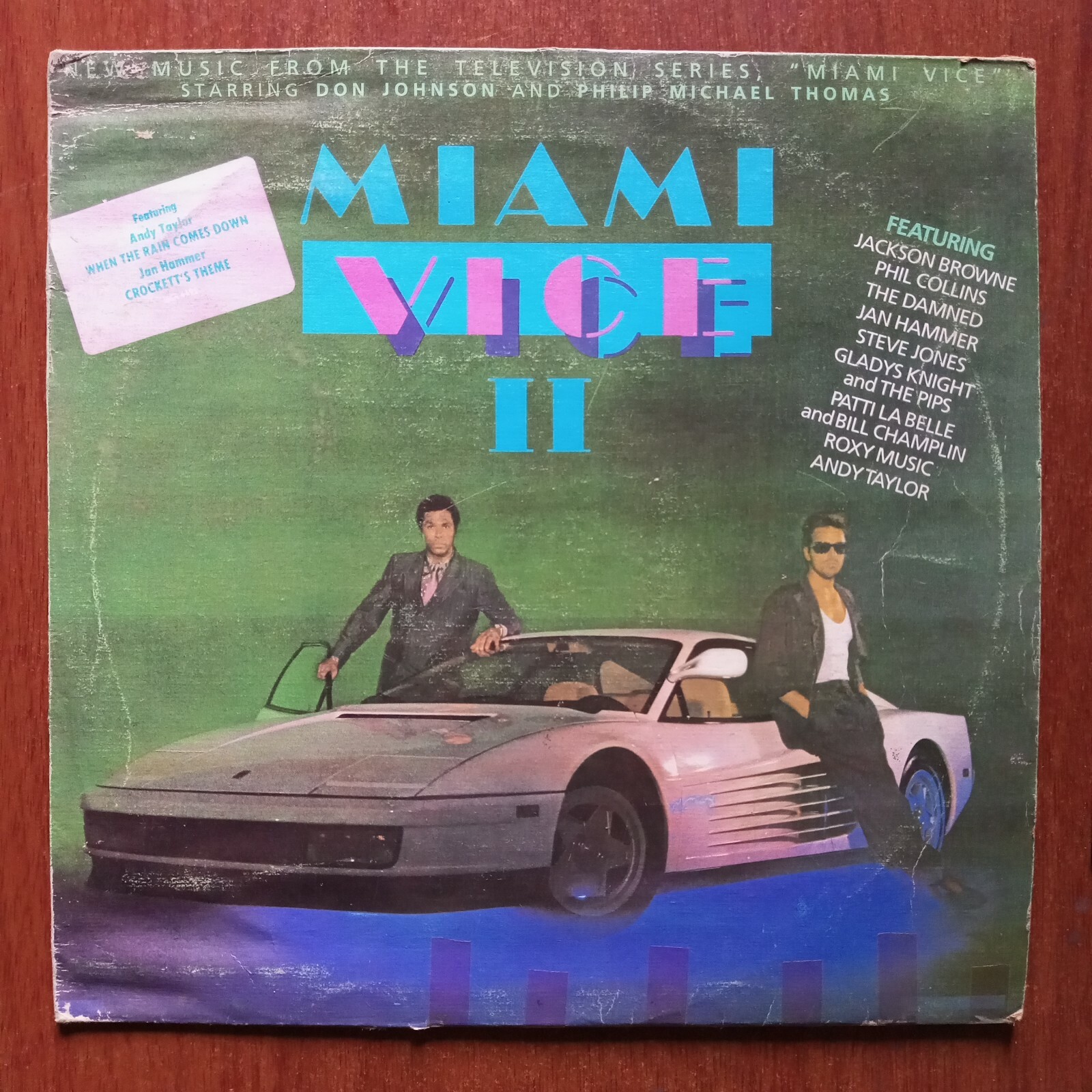 Miami Vice II [1986] Vinyl LP Electronic Rhythm & Blues Synth Pop Soft ...