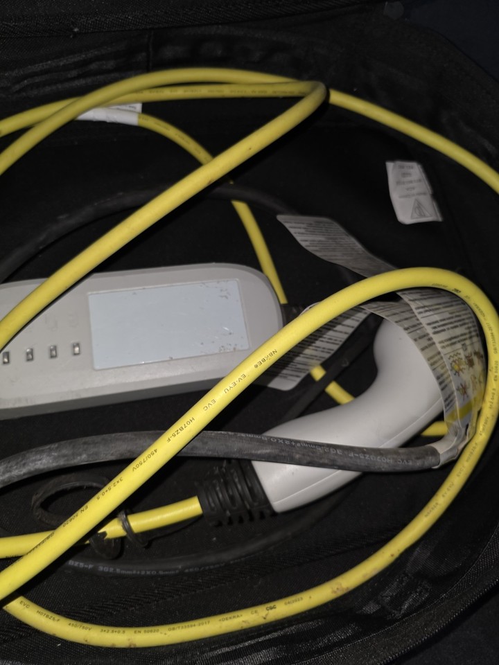 EV Charging Cable Type 2 UK Plug 3 Pin Electric Vehicle Car Charger ...