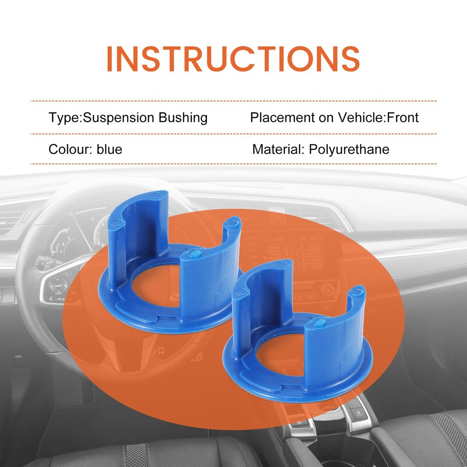 Car Front Subframe Bush Polyurethane Insert Kit Suspension Bushing for ...