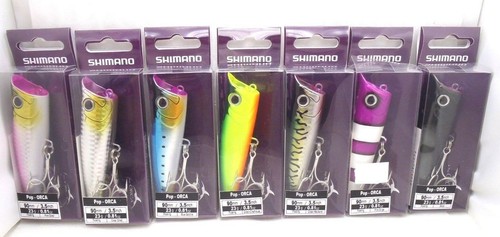 Shimano Orca Pop Fishing Lure Bubble Chamber OP-165NE 90mm 23g Popper ...
