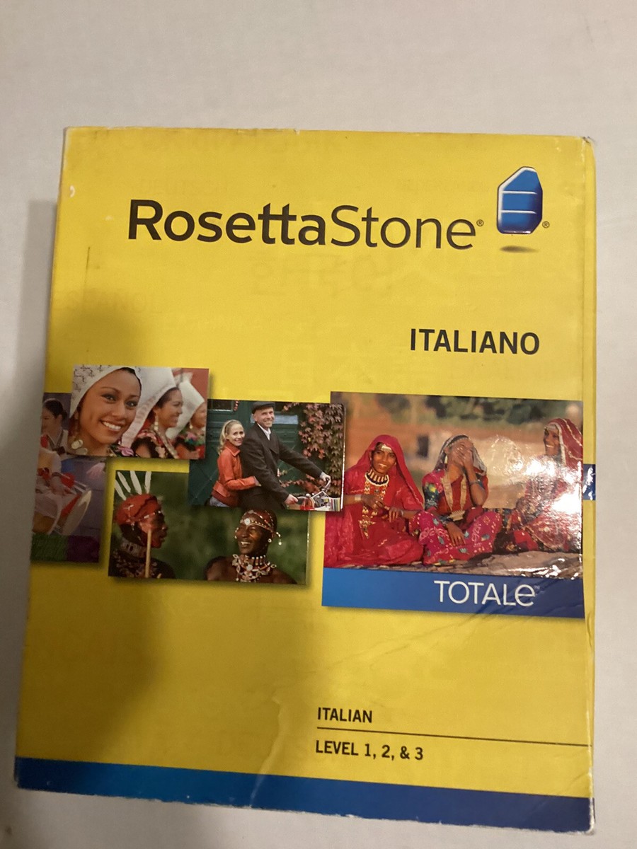 Rosetta Stone Italian Level 1 5 Set Rosetta Stone Spanish (Latin