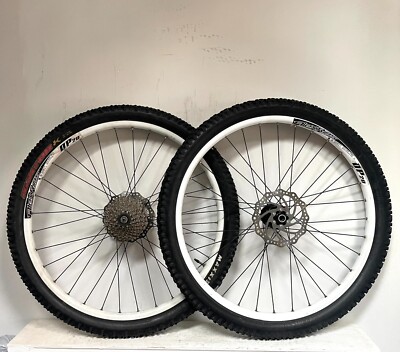 Alexrims DP20 Mountain Bike 26" Wheel Set Disc Brake Mixed Axles 9 ...