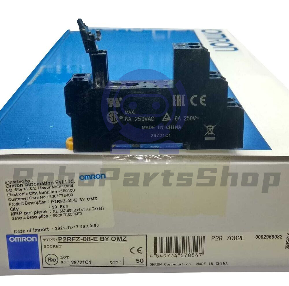 NEW Omron P2RFZ-08-E Relay Base P2RFZ08E 10pcs | eBay
