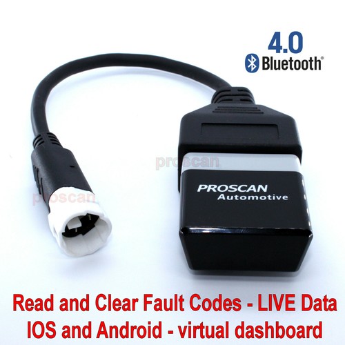 Yamaha TRICITY 125 FI, OBD2 fault code scanner diagnostic tool ...