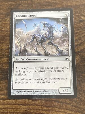Chrome Steed Scars of Mirrodin 142/249 MTG Magic The Gathering S917* | eBay